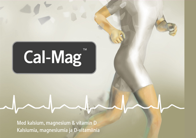 Cal-Mag | Kosttilskudd med kalsium og magnesium | VitaeLab